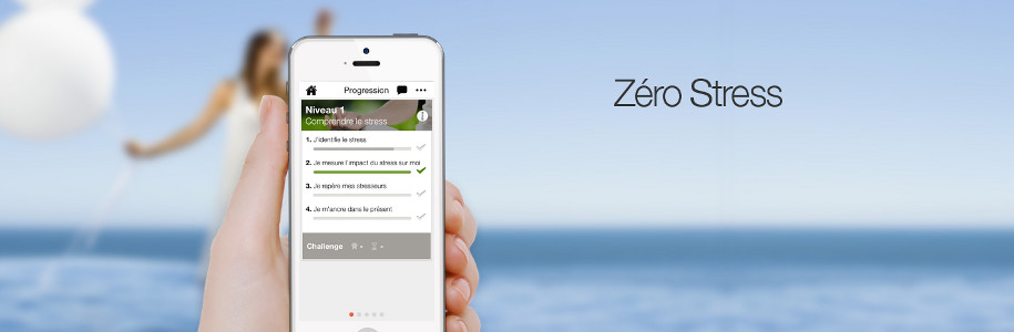 Une application mobile pour mieux gérer son stress